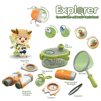 Insect Observation Box Outdoor Camping Adventure Science Microscopes ...