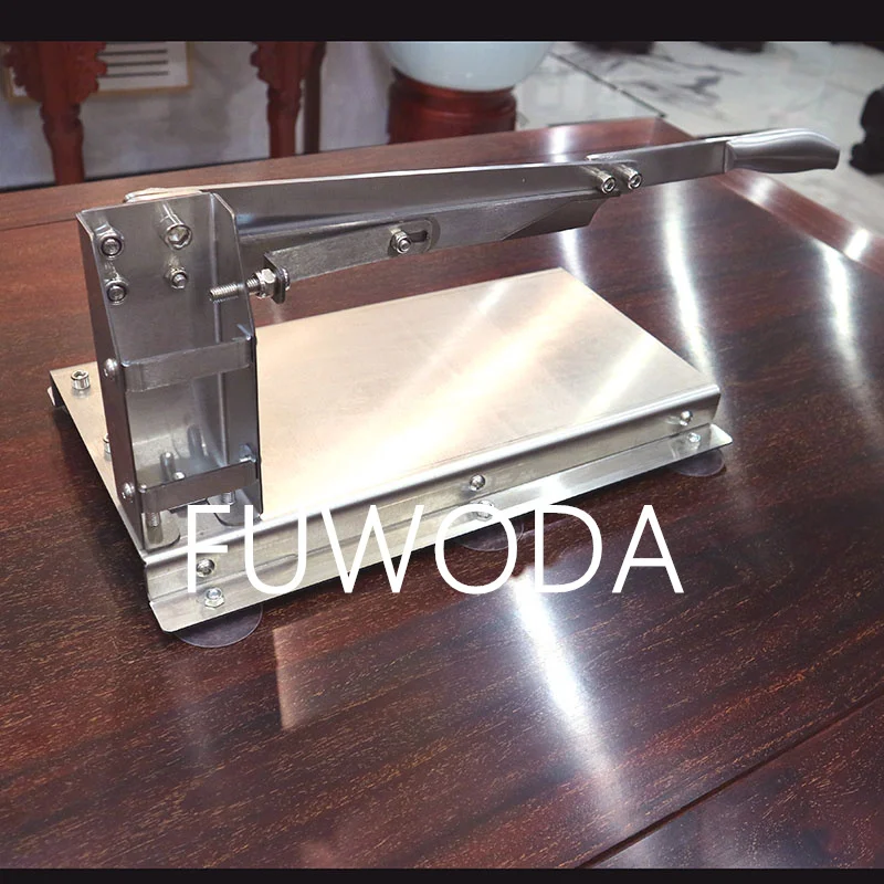 Hot Sale Guillotine Chop Chicken Fish Bone Cutting Machine Small ...
