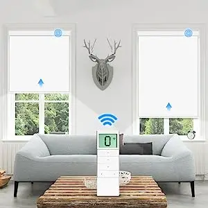 Motorized Remote Controlled Blackout Roller Blinds - OEM