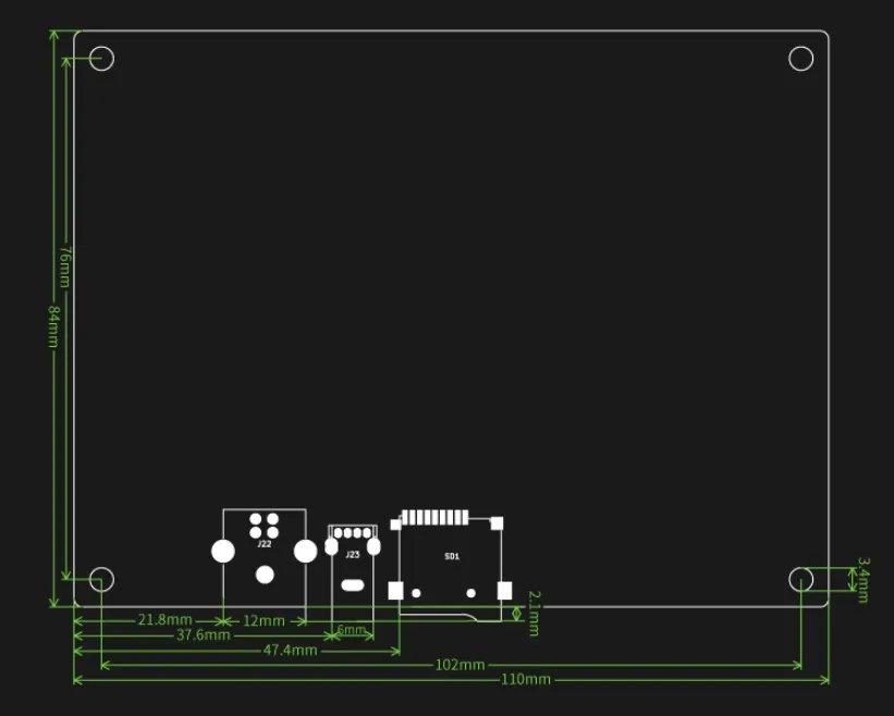 MKS Robin Nano V3.1 with TS-35 V2.0 Touchscreen - 3D Printer Control Board
