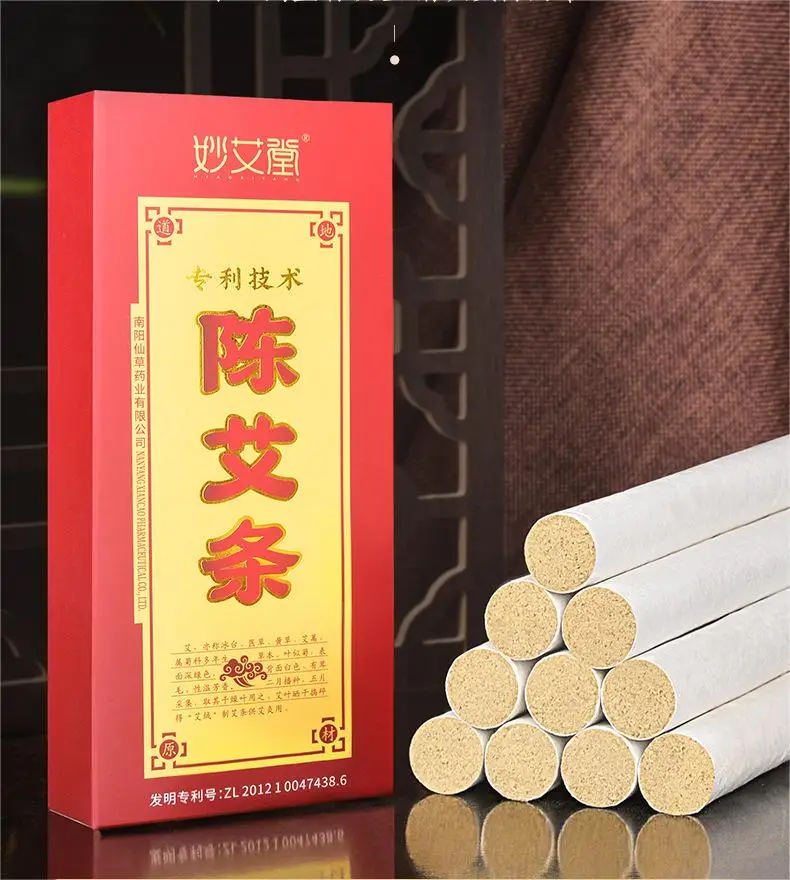 Best Selling Boxed Old Moxa Stick Handcrafted Moxibustion Traditional ...