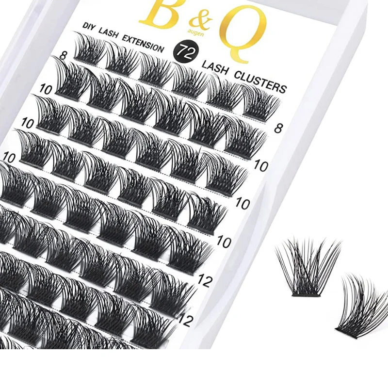 2023 Lash Clusters Diy Eyelash Extensions Band Individual Eyelash ...