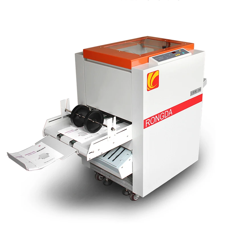180 Booklet Maker Machine Stapling and Folding Machine Paper Booklet ...