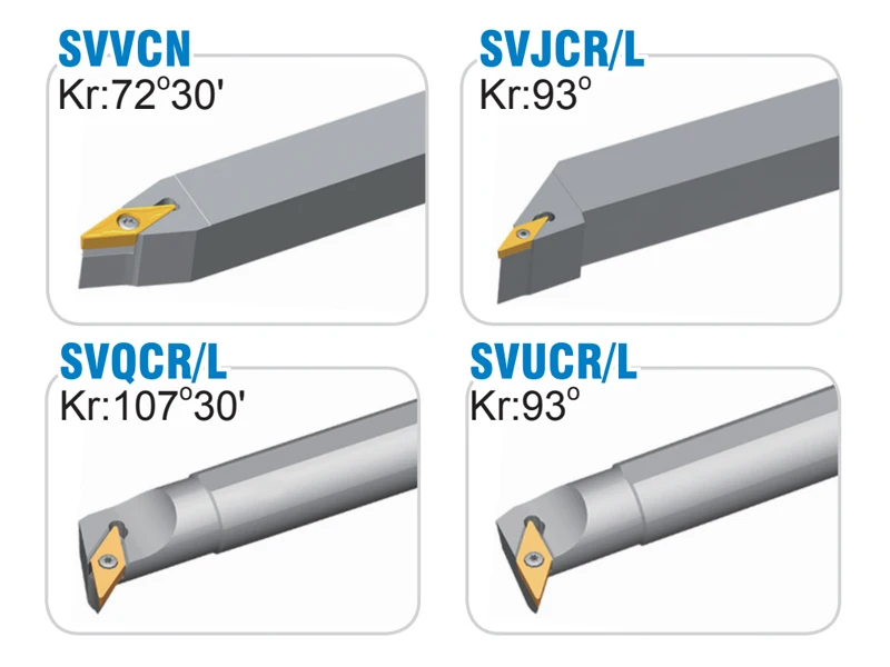 ZCC.CT VCGX160404 408-LH YD101 CNC Turning Tool - Customizable Carbide Insert Lathe Cutting Tools