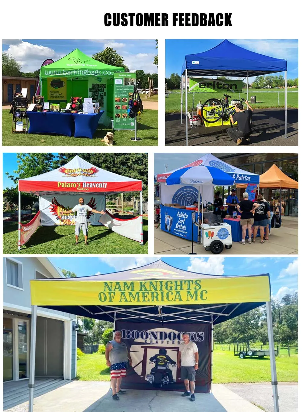 10x10 Advertising logo Outdoor Aluminum Trade Show Tent Exhibition ...