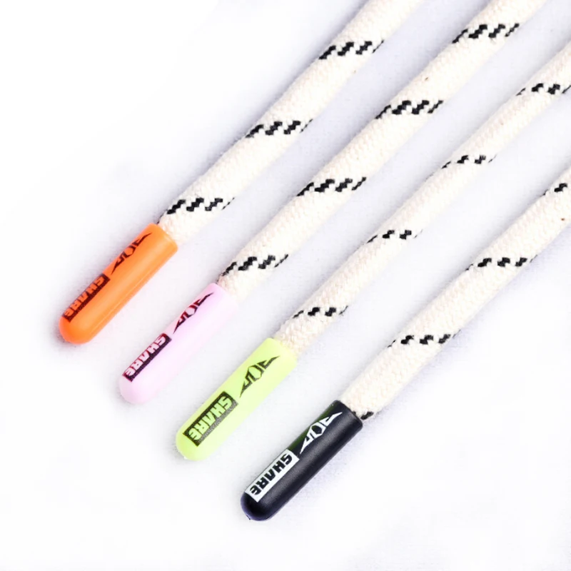 Custom printed black drawcord hoodie string flat drawstring 10mm width ...