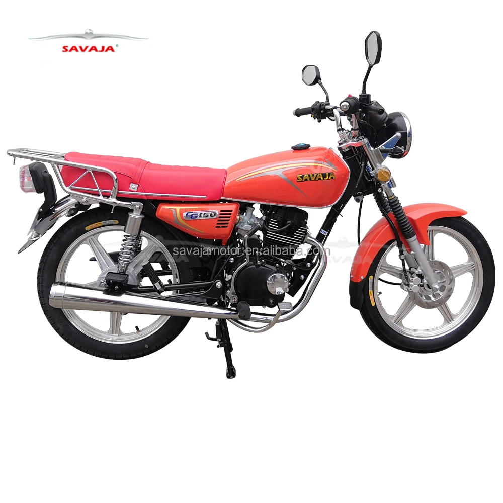SAVAJA 150CC 200CC 250CC CG Missile Motorcycle - Electric Start & Red ...