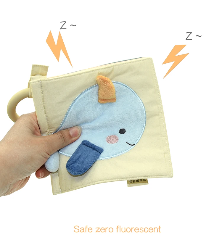 Customized Cute Baby Soft Cloth Books Children Education Fabric Book ...