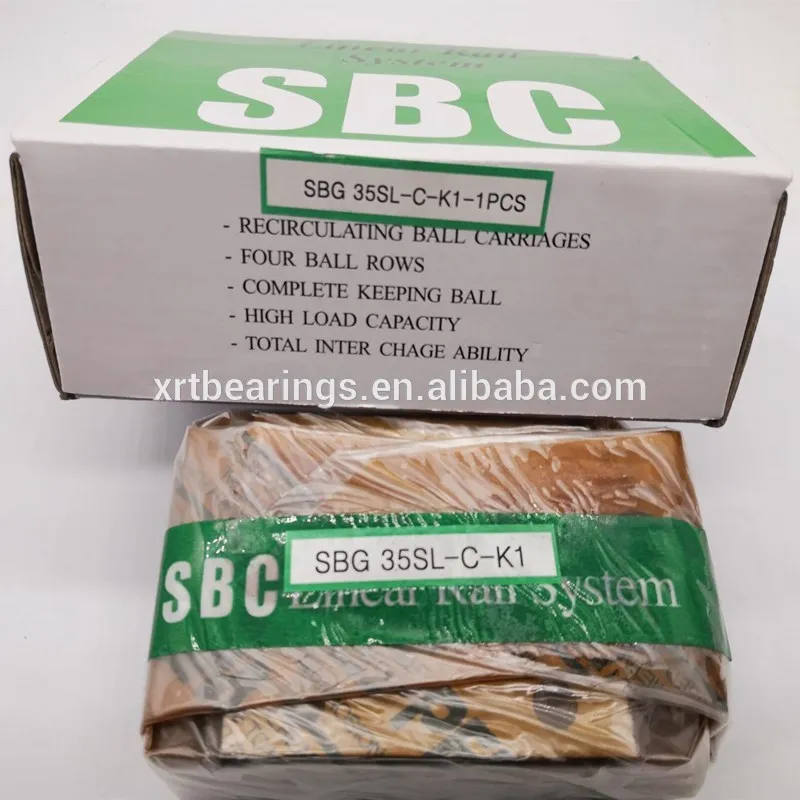 SBC Linear Guide Rail Block SBG35SL-C-K1 - High Rigidity