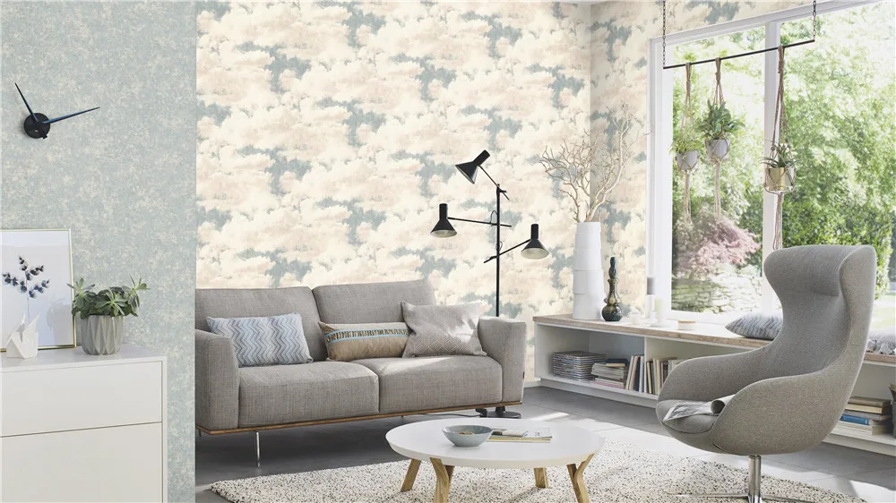Reliable Quality Fashion Wallpaper Home Decoration Blue Sky With Clouds ...