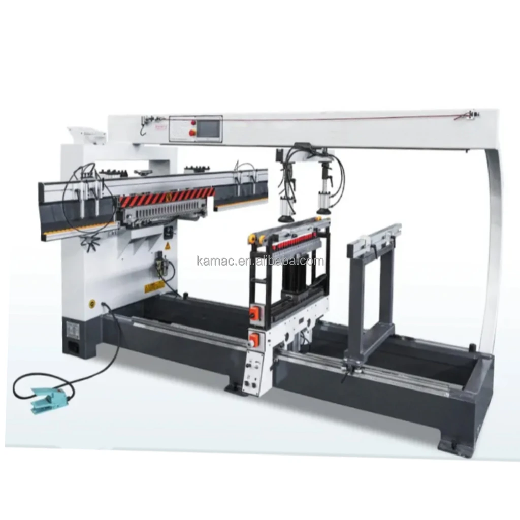 Cnc Wood Door Lock And Hinge Drilling Machine Side Hole Drilling ...