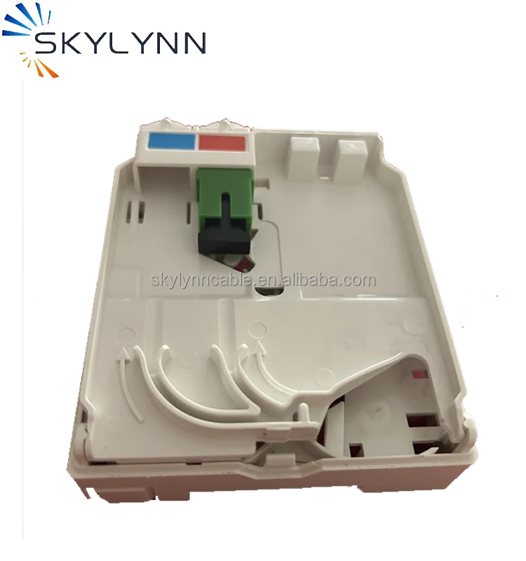 Telecom PTO Box Adapter for Optical Fibre SCAPC Pigtail Red G657A2 ...