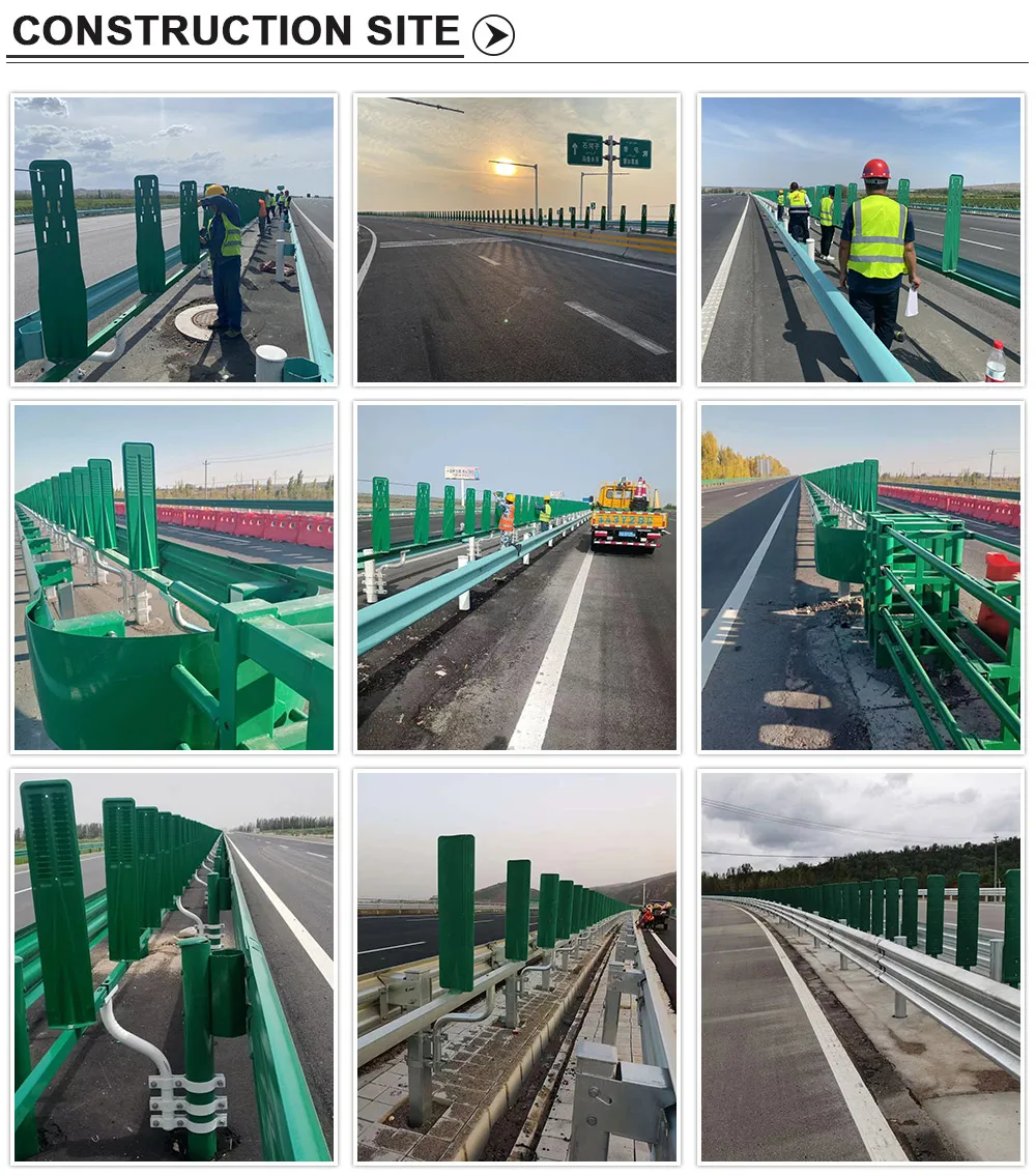 Galvanized Steel Guardrails for Roadway Safety - Ruihang