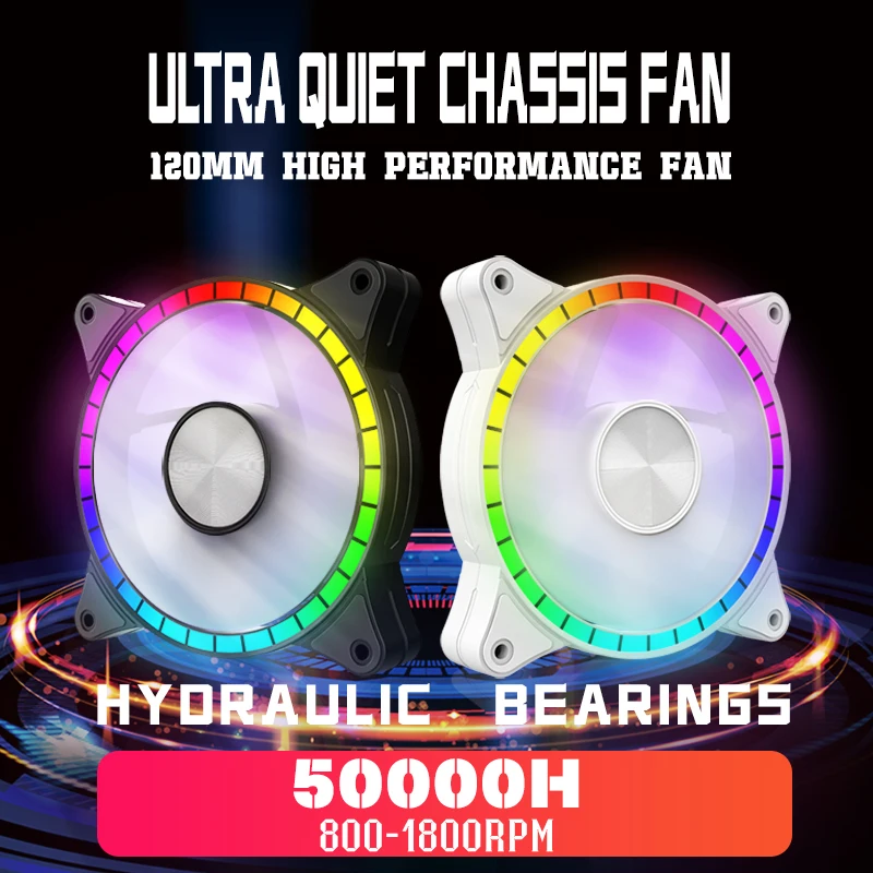 Remote-Controlled RGB PC Case Fan Lighting-Controlled with Infinity ...
