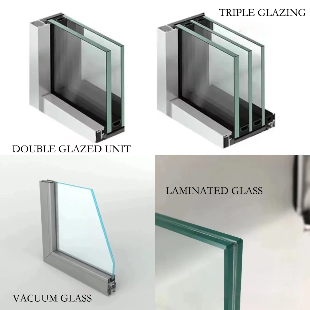 Aluminum Sliding Fold Air Ventilation Upper Rail 4 Panel Living Room ...