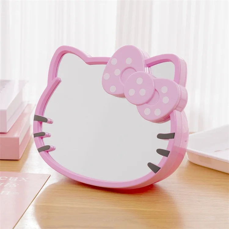 Hello Kitty Table Mirror Table Makeup Mirror Hello Kitty Round Desktop ...