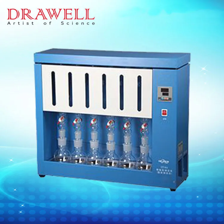 Dw-sxt-06 Best Price Soxhlet Extraction Apparatus Soxhlet Fat Analyzer ...