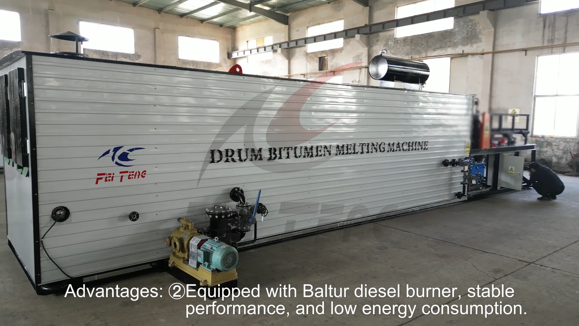 Automatic Bitumen Drum Decanter For Construction Industry - Buy Asphalt ...