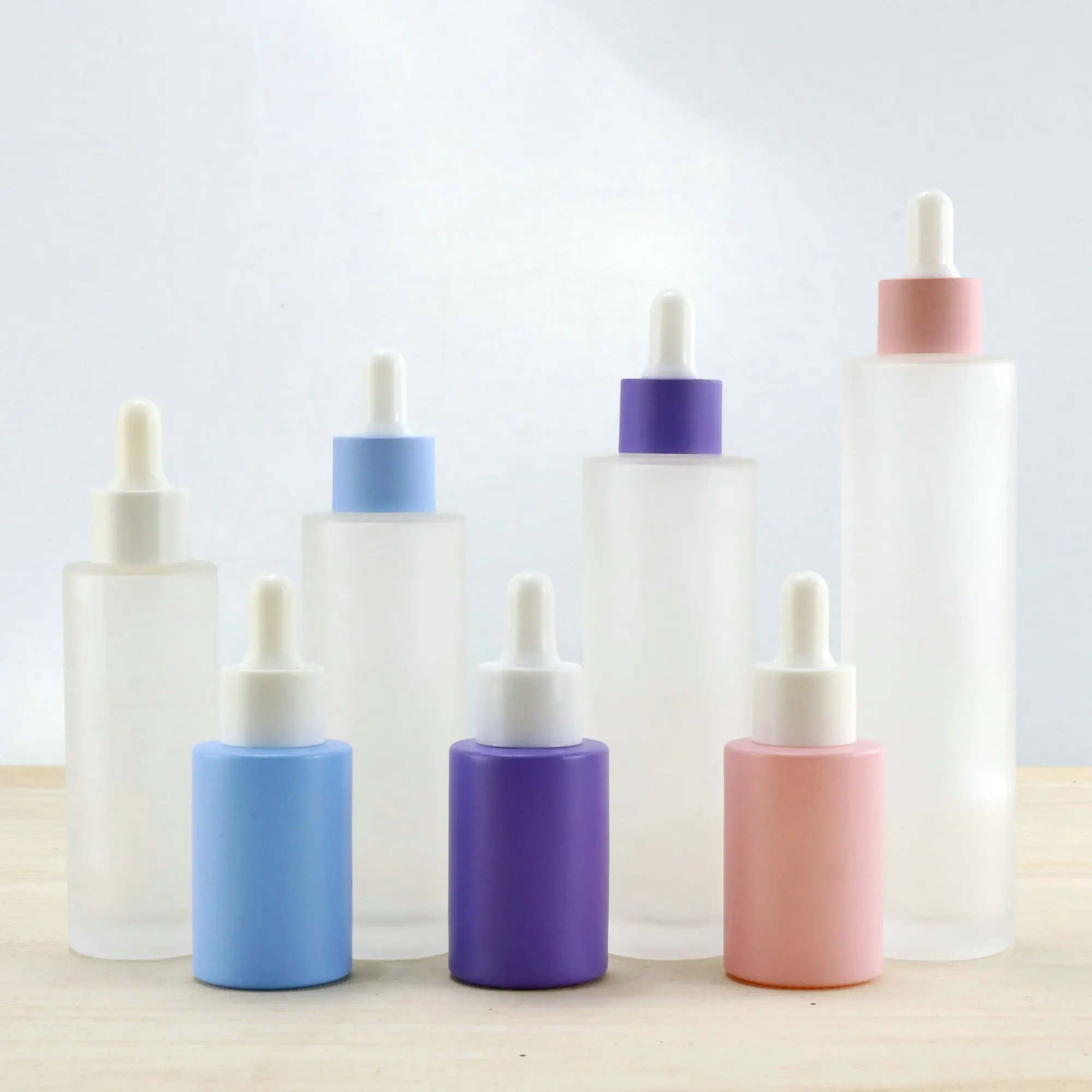 Rubber Dropper Cap with Pipette for Essential Oil Bottles