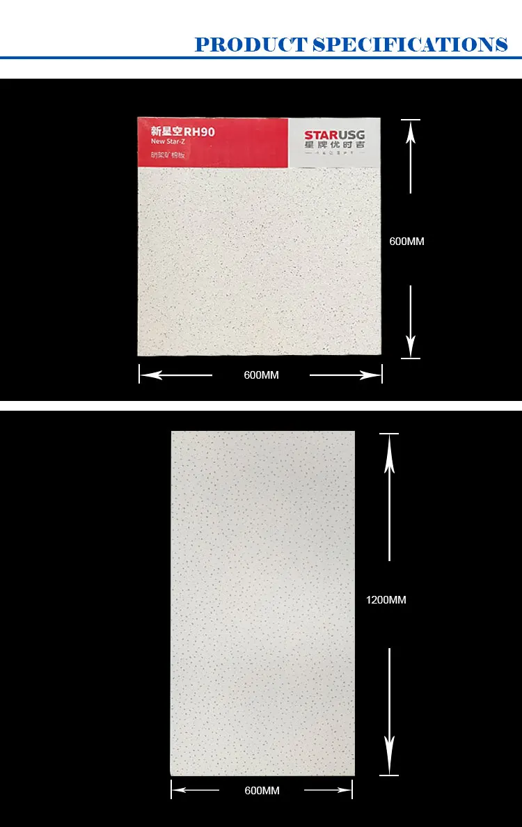 Factory Direct High Quality China Wholesale Fiber Mineral Ceiling Plate ...