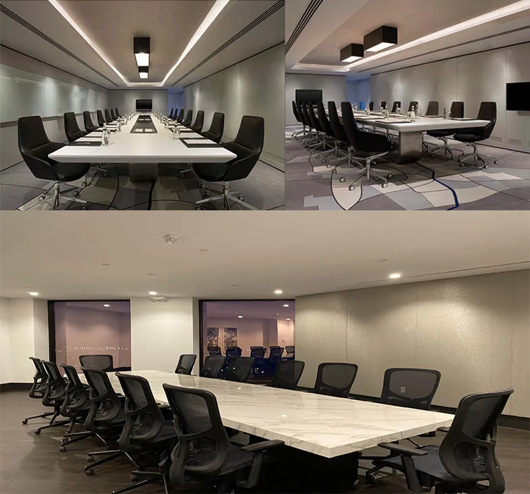 Italian Conference Table Design 12 Person Luxury Commercial Conference ...