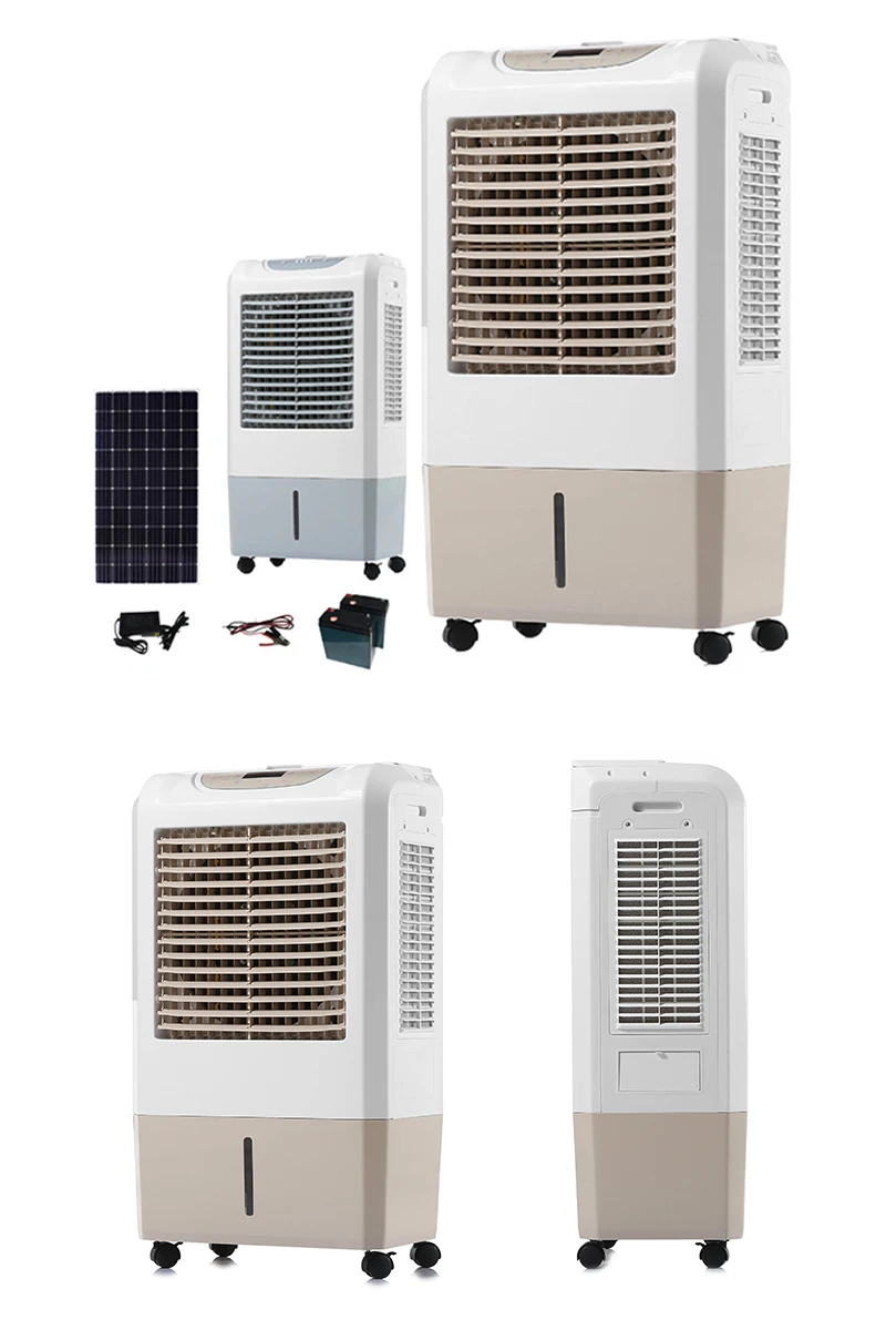 12v Ac/dc Machine 24v Evaporative Air Cooler Solar Photovoltaic Panel ...