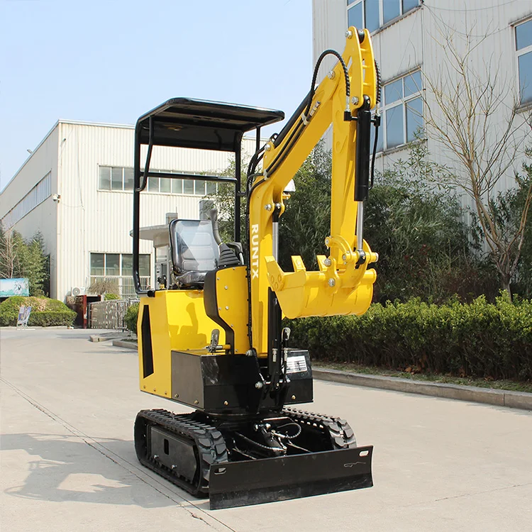 Crawler Hydraulic Small Bagger Retro Excavator 1t 1.2t 2t 3t Kubota ...