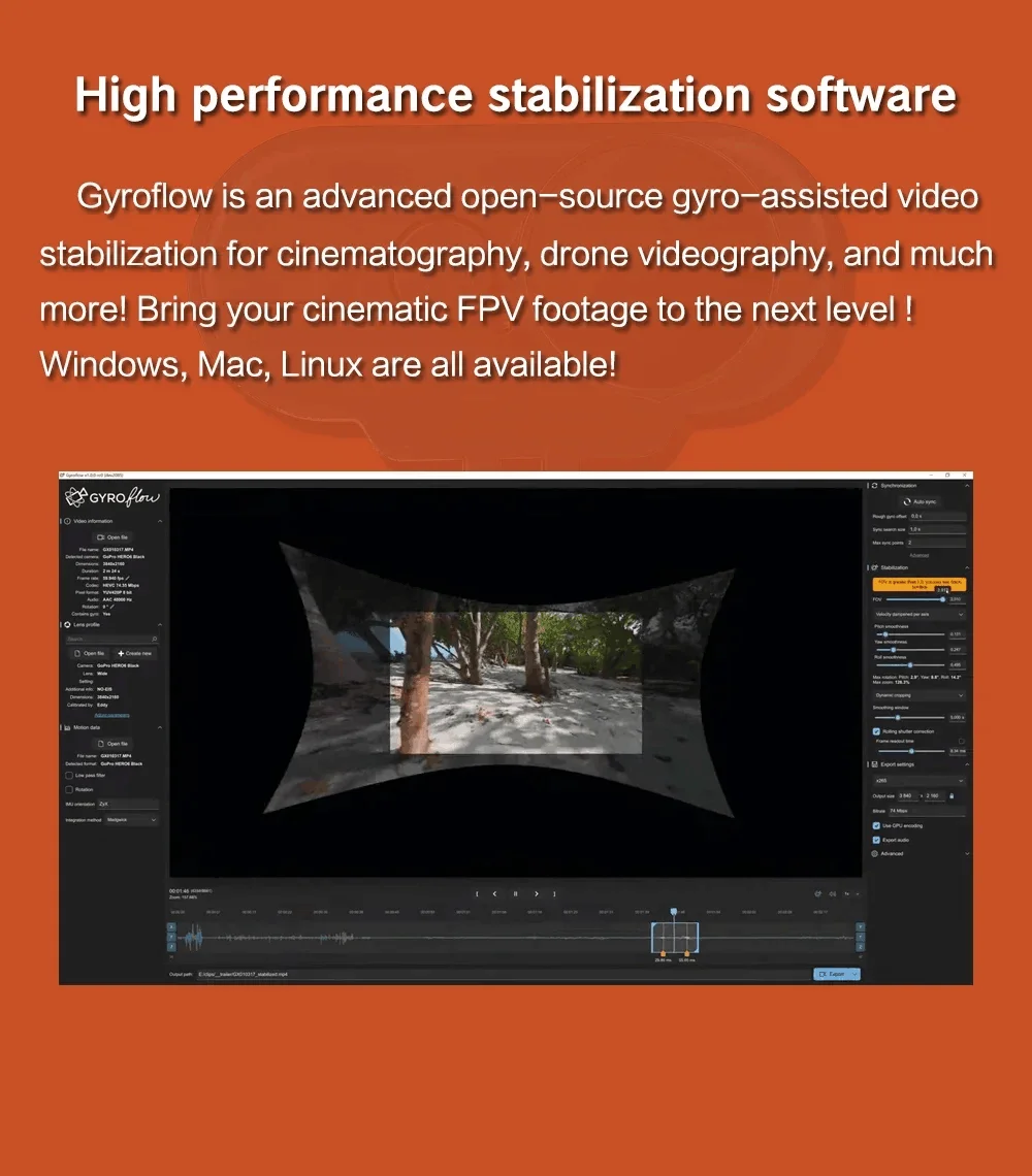 Hawkeye Thumb 4k Hd Firefly Splitter Fpv Camera 5-23v Fov 170 Degree ...