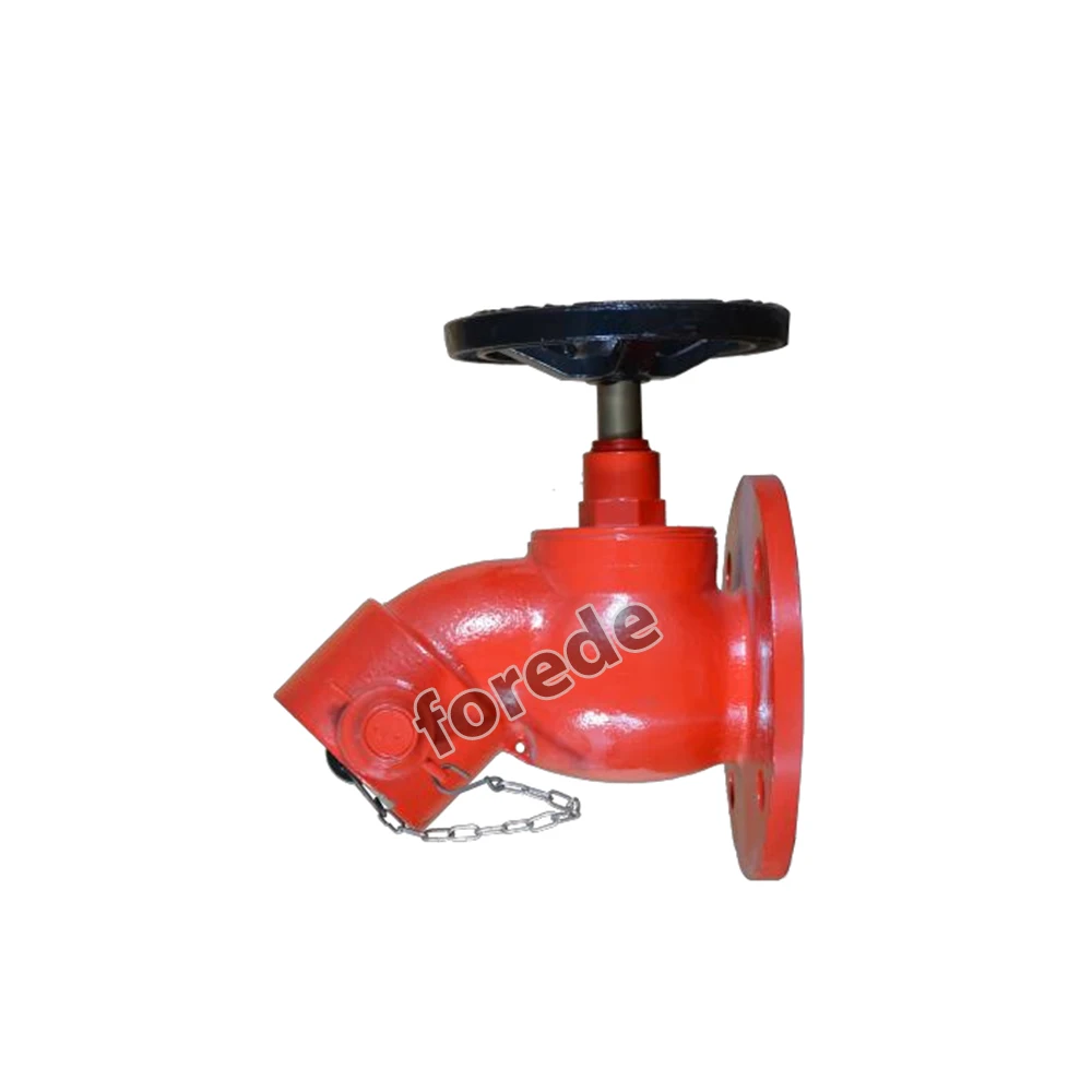 Forede Bib Nose Flange Fire Indoor Hydrant Valves 2.5" Copper Alloy For ...