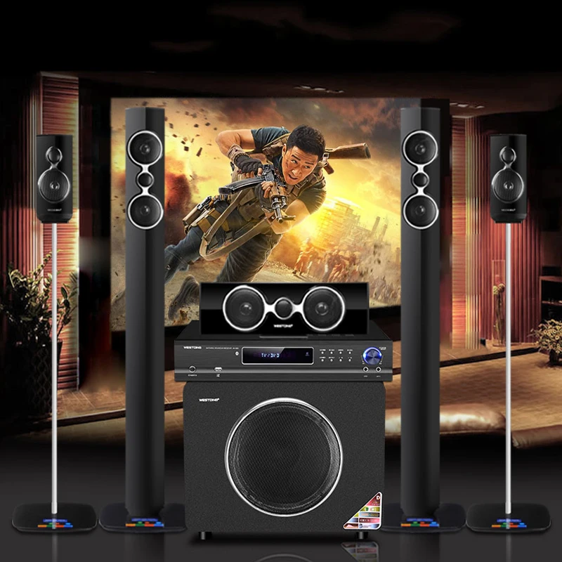 5.1 Channel Surround Sound Home Theater System & Speaker Set