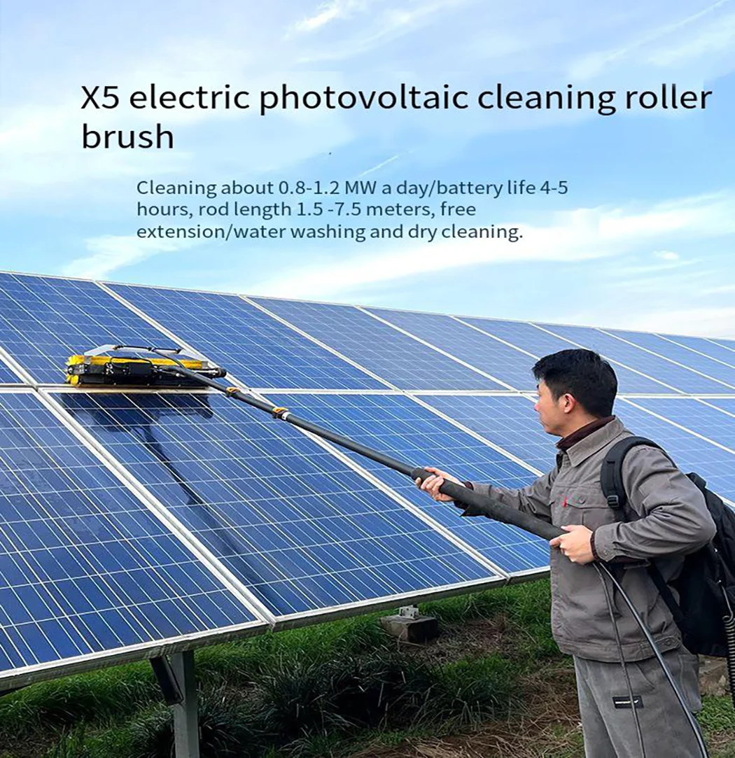 Efficient Solar Panel Cleaning with Advanced Robot Tech