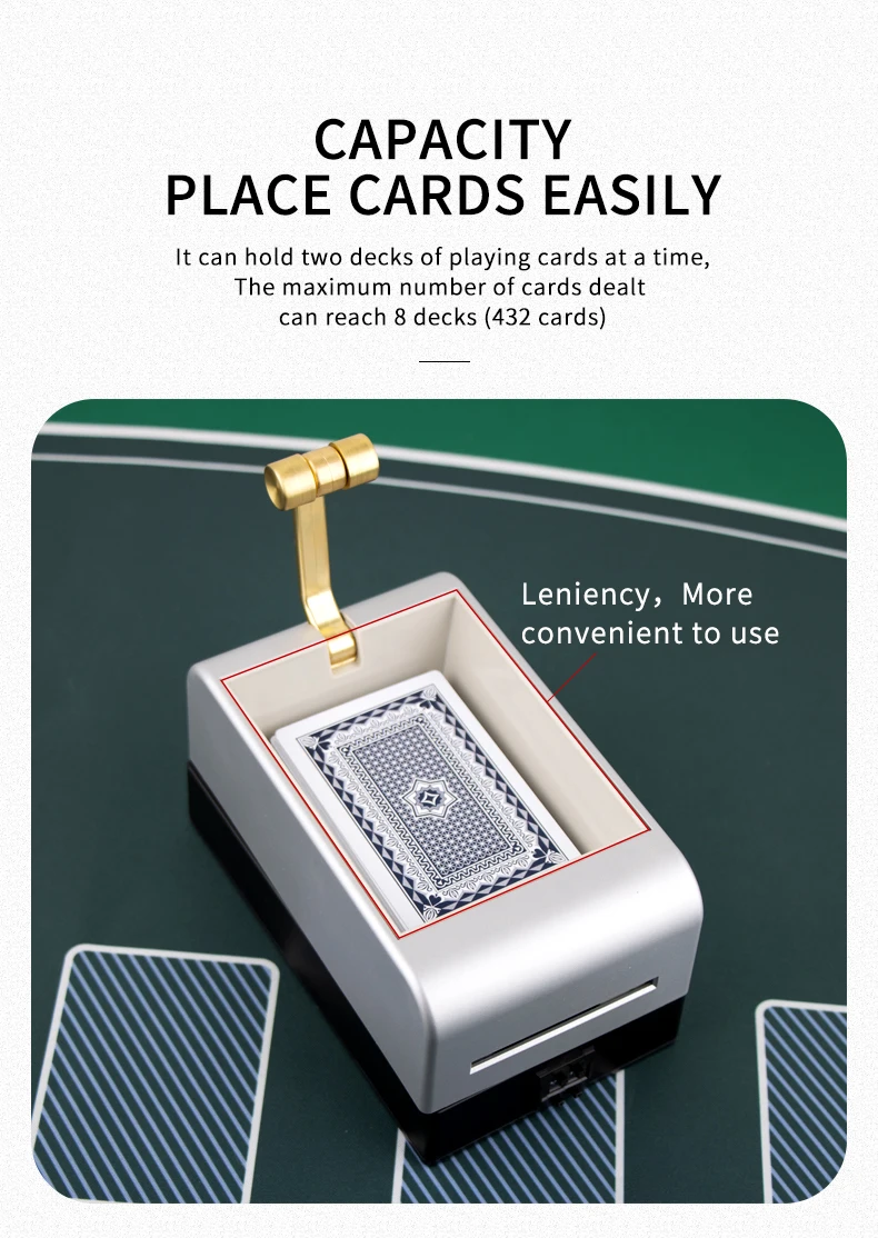 Electric Card Dealer - YH 8 Decks Automatic Playing Card Machine