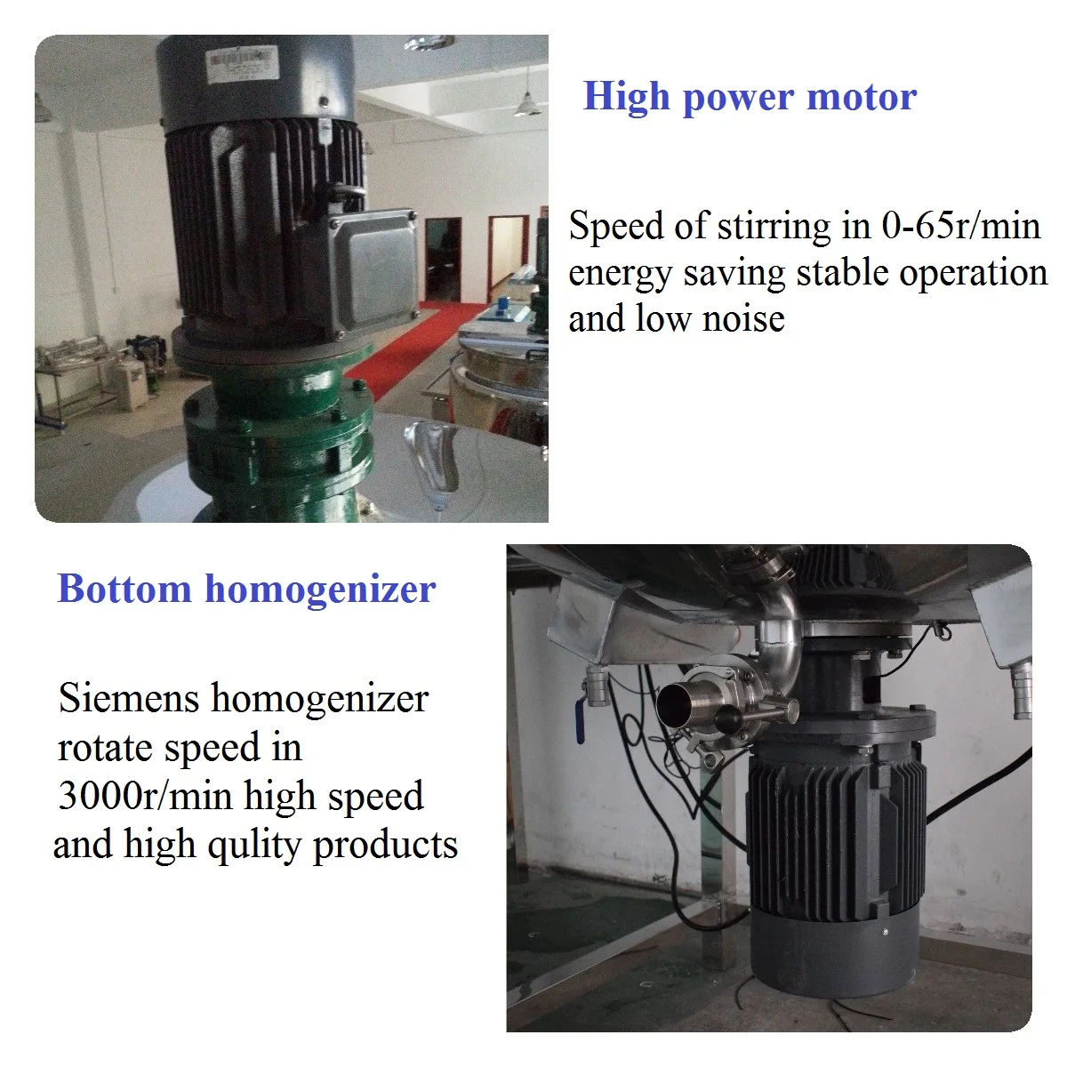Chemical Body Scrub Mixer Liquid Washing Homogenizer Mixer Mixing Tank ...