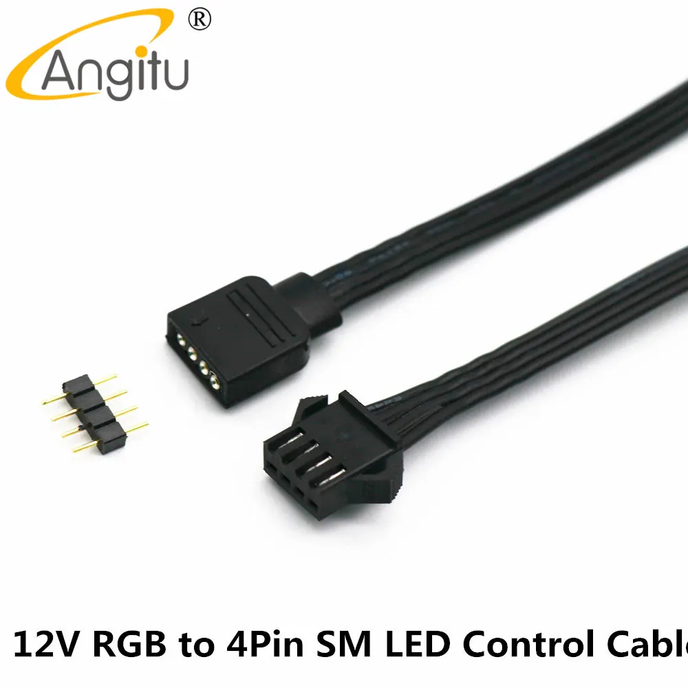 Angitu 12v/5v RGB ARGB Deepcool/phanteks/lian-Li LED Strip