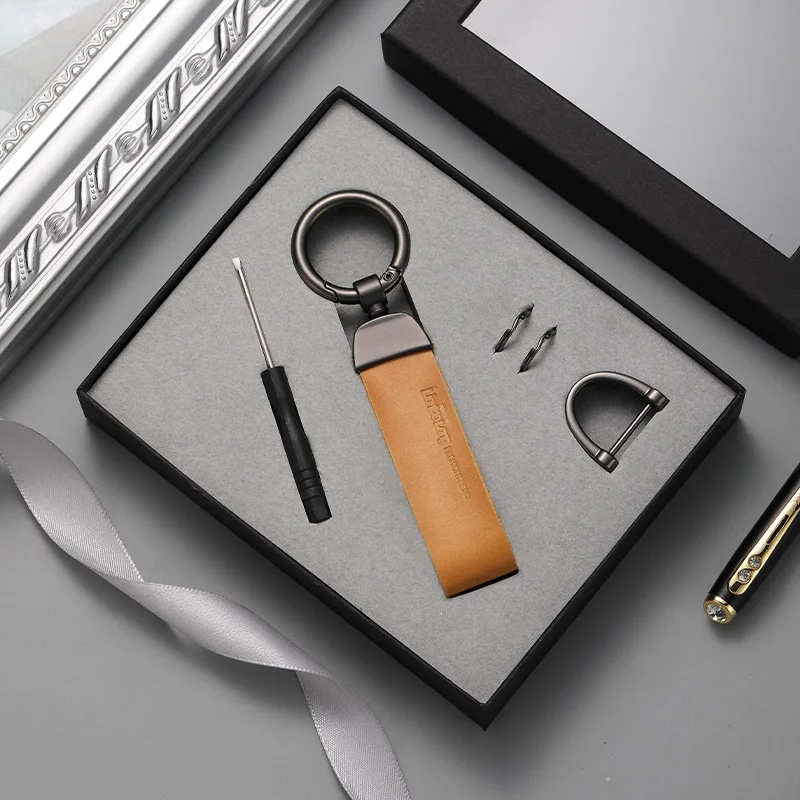 High Quality Colorful Blank Keychain Pu Key Ring Customizable Pu ...