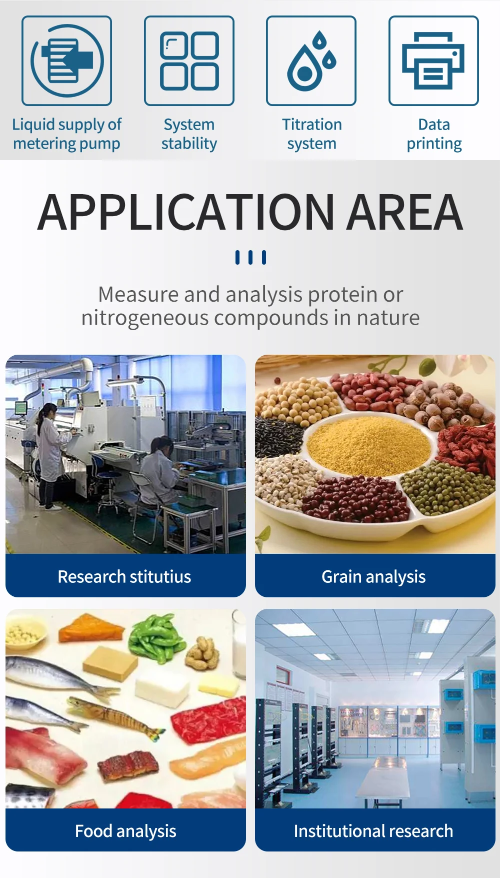 High Precision Kjeldahl Apparatus for Protein Analysis