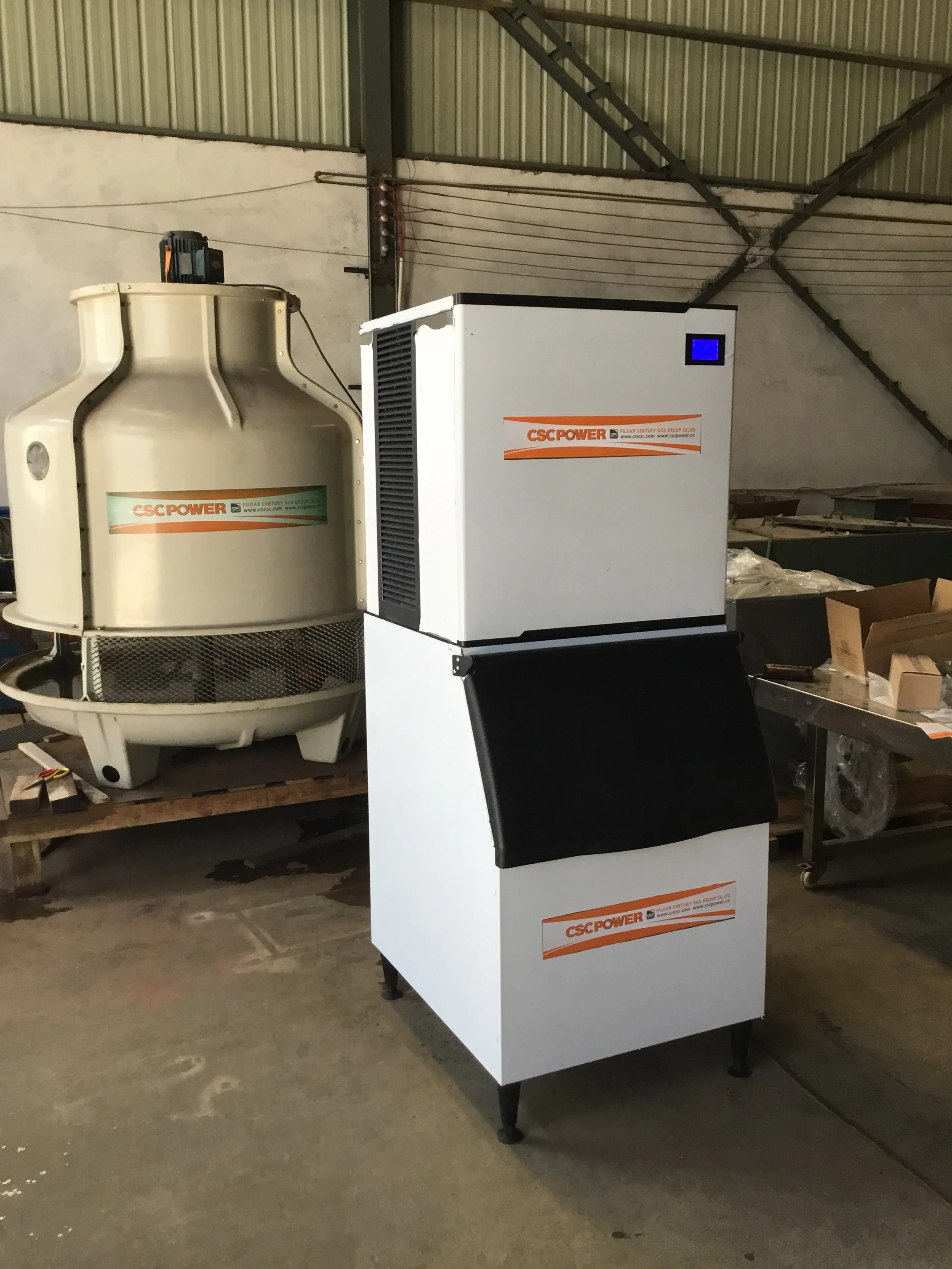 500kg Ice Cube Machine Ice Maker Making Machine Cube Commercial Cube ...