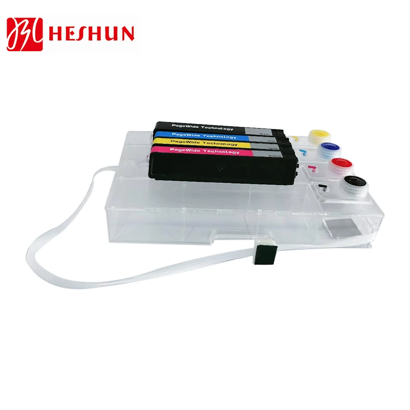 Heshun Premium Ciss Ink Tank for HP Pagewide Pro Mfp 477dw