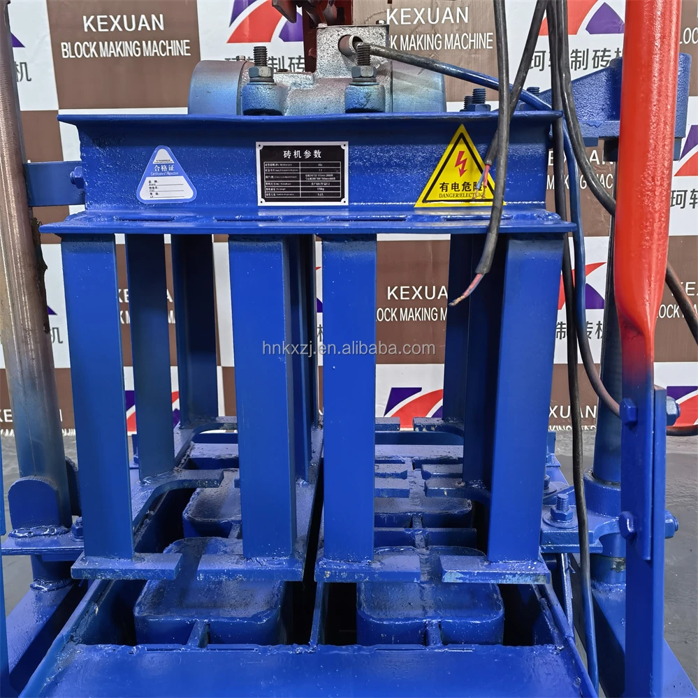 High Quality Ivory Coast Small Mobile Block Machine. Semi-automatic ...