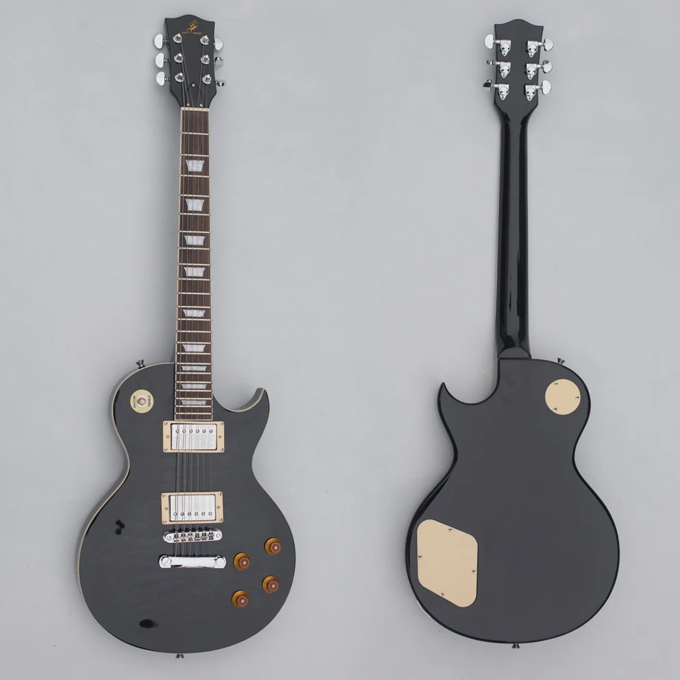 Custom OEM 6 Strings Electric Guitar Mahogany Body H-H Pickup for ...