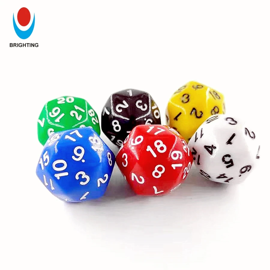 Polyhedral Side D8 D10 D12 D16 D20 D24 D30 D100 Colorful Engraved Kids ...