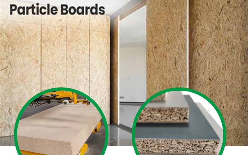 Modern Outdoor Oriented Particle Board 18mm Thick Finished OSB Flake ...
