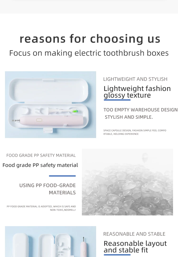 Dual-card Buckle Universal Toothbrush Box Electric Toothbrush Box ...
