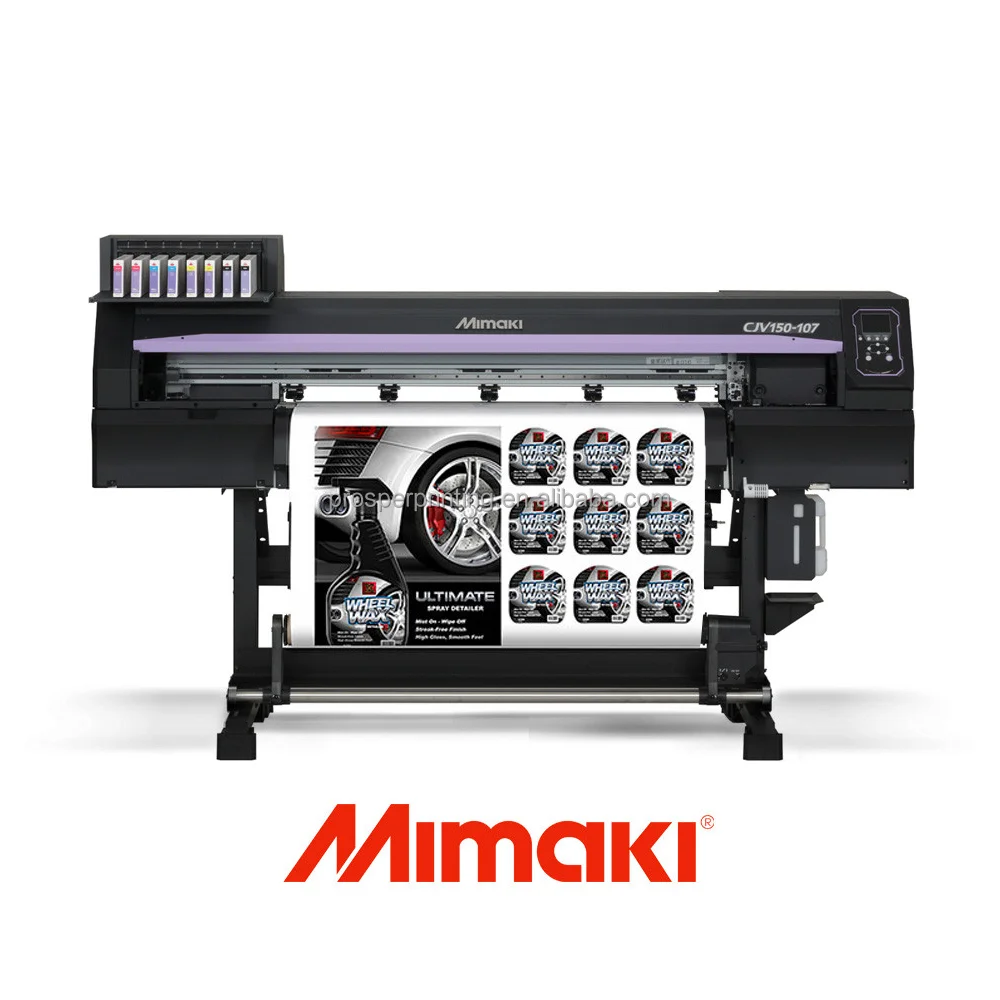 Mimaki CJV150-107 Solvent Printer Cutter - Easy to Operate