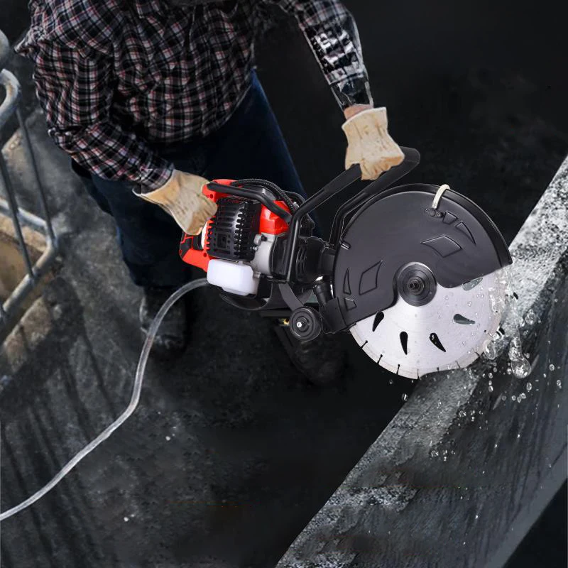 Single Cylinder Two Stroke Engine Power 400mm Blade Concrete Wall ...