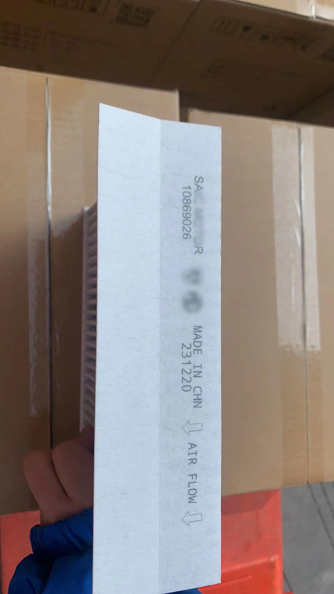 SAIC MG HS AC Filter 10869026 - New Automotive Air Conditioning Part ...