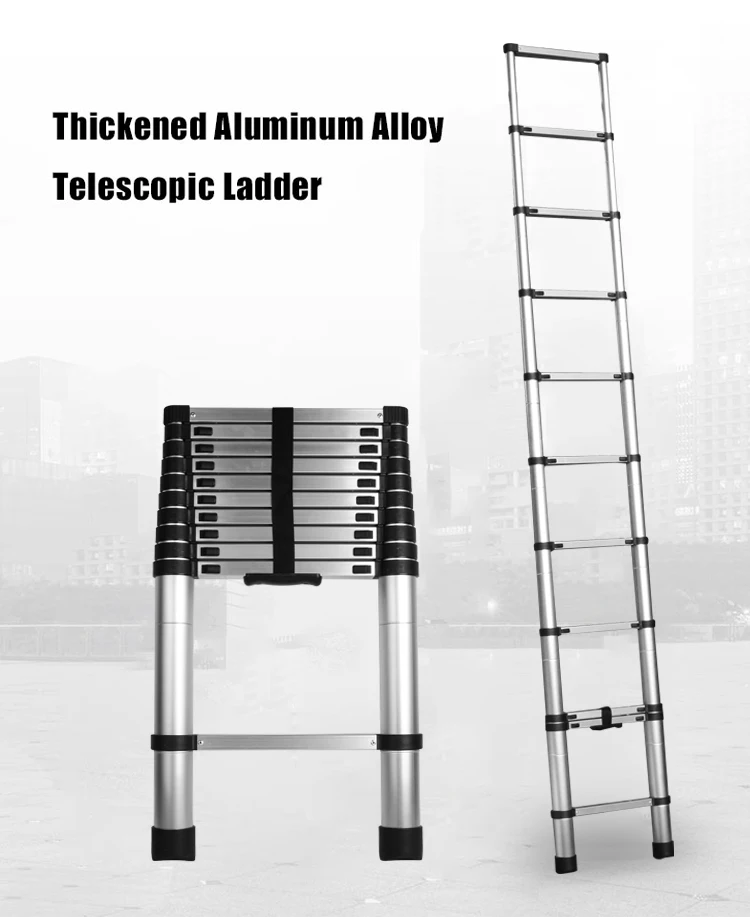 Adjustable High Quality Extendable a Frame Step Ladders Telescopic ...
