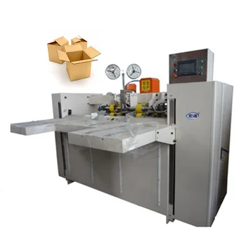 Manual Corrugated Carton Box Stapler Machine/semi-auto Stitcher Machine ...