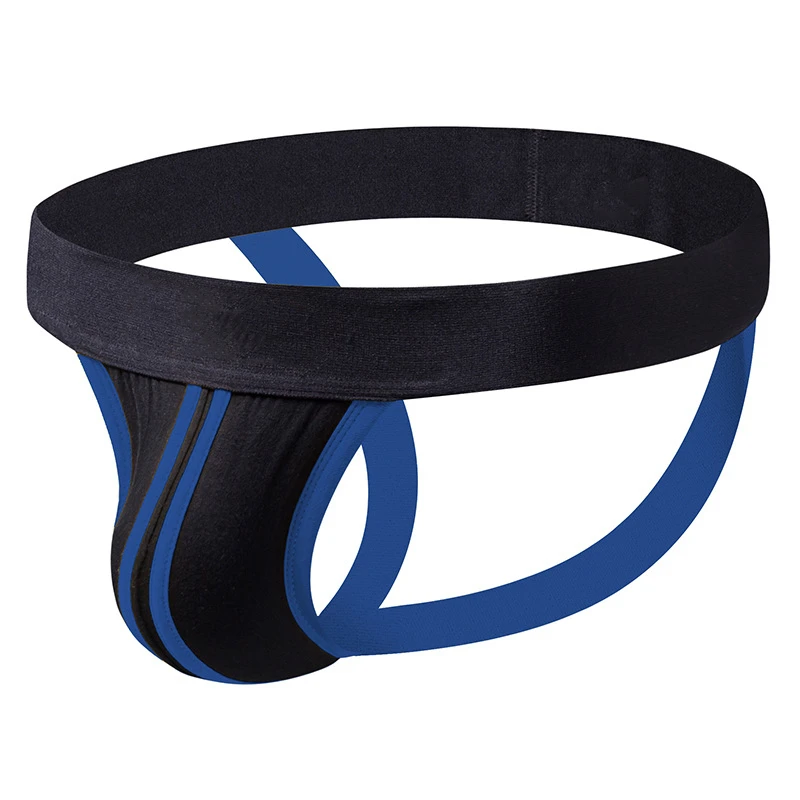 High Quality Mens Sexy Jockstrap Classic Solid Cotton Stretch Briefs ...