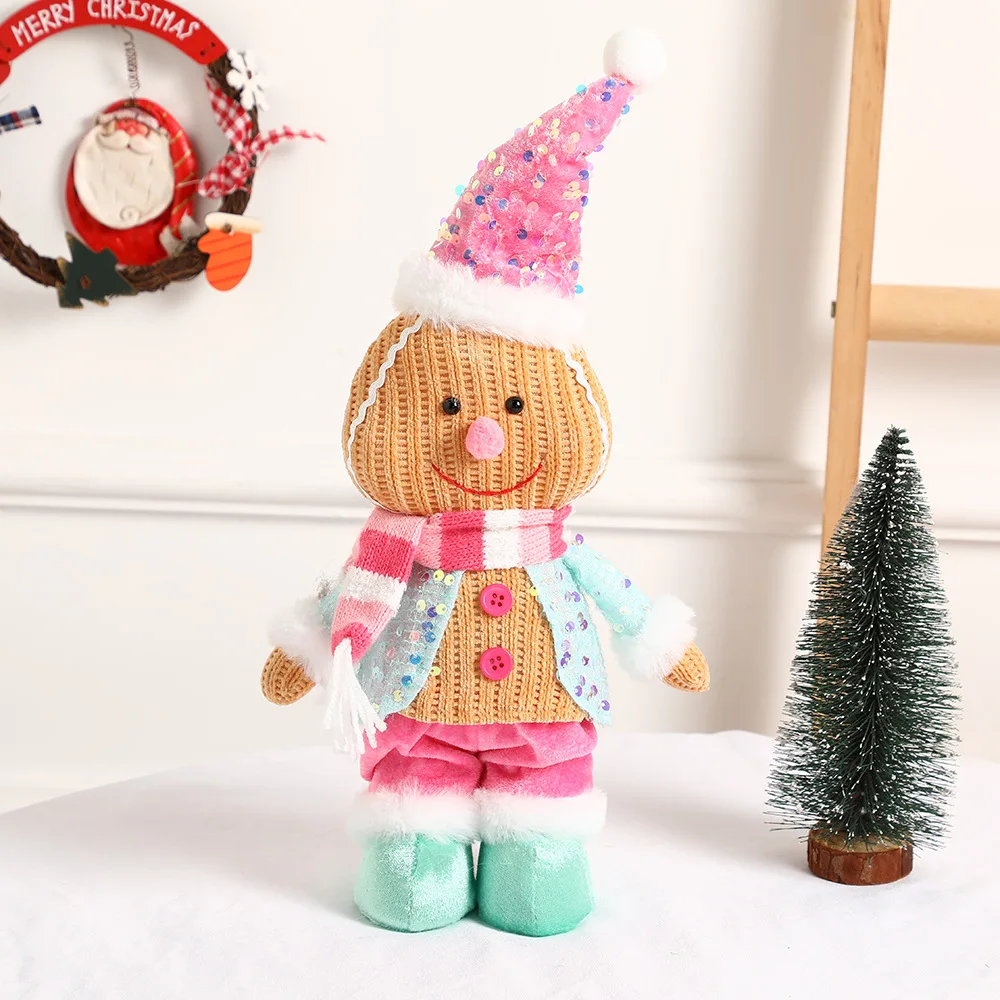 Wholesale Christmas Gingerbread Man Decorations Christmas Cute Cartoon ...